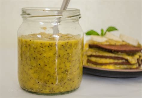 Mermelada raw de mango sin azúcar