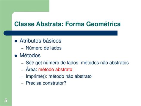 Ppt Classes Abstratas Powerpoint Presentation Free Download Id5727904