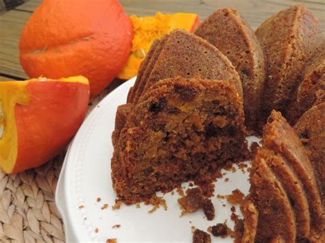 Pompoen Cake Met Sinaasappel En Rozijnen Lekker Tafelen