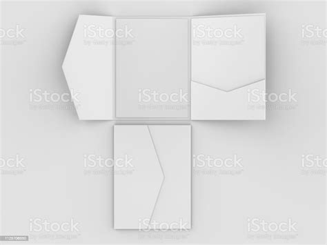빈 현실적인 초대장 봉투를 모의입니다 3d 렌더링 그림입니다 0명에 대한 스톡 사진 및 기타 이미지 0명 3차원 형태