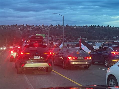 West Seattle Blog Update Demonstration On Westbound West Seattle Bridge