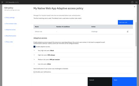 Troubleshoot Adaptive Access