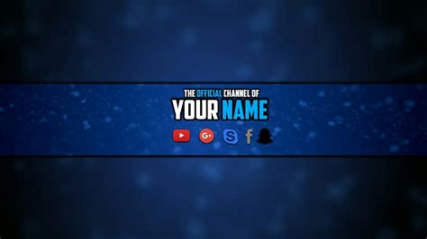 how to make a cool blue youtube banner on android ps touch youtube