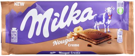 Čokolada MILKA nougat creme 85g Cenoteka