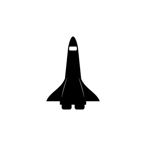 Space Shuttle Vector Icon Illustration 23249606 Vector Art At Vecteezy