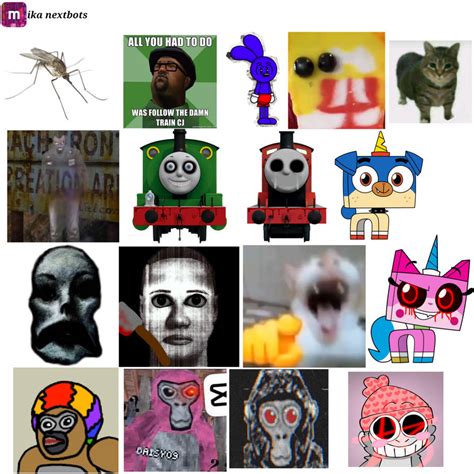 Every Single Nextbot In Mika Nextbots 2 By Mikanextbots On Deviantart