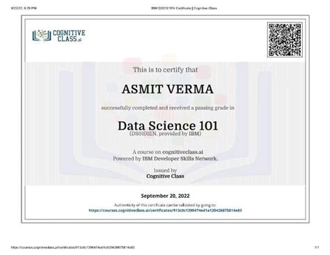 Datascience Ibm Asmit Verma