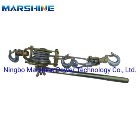 Manual Ratchet Wire Rope Tighter Withdrawing Hand Cable Puller