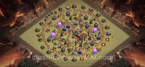 Best Max Levels War Base Th10 With Link Anti Everything Town Hall