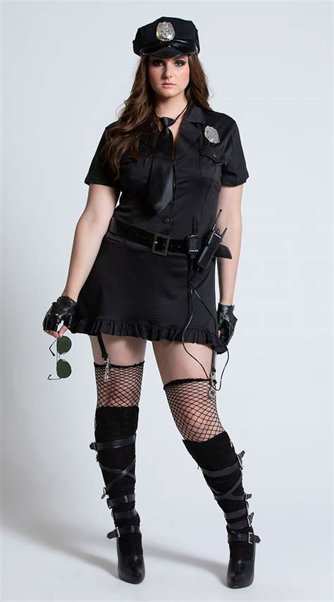 Police Woman Costume Plus Size