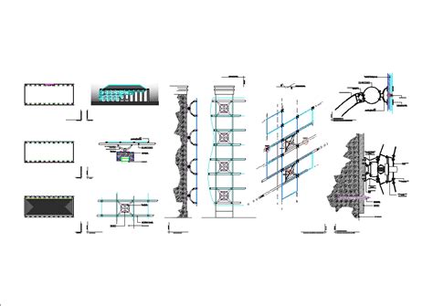 Curtain Wall Details In Autocad Cad Download 17 Mb Bibliocad