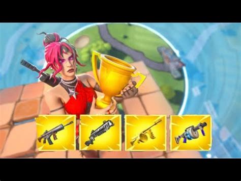 Je TENTE De FAIRE TOP 1 Que Avec Des Arme MYTHIQUE YouTube