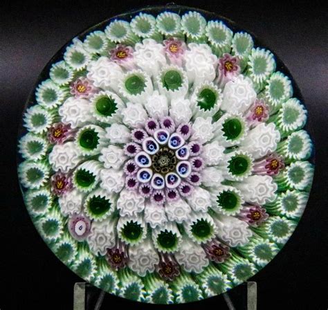 Beautiful Magnum Jim Brown Complex Closepack Millefiori Art Glass