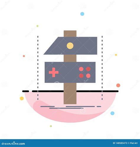 Build Craft Develop Developer Game Flat Color Icon Vector Stock Vector Illustration Of