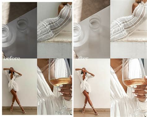 Nude Presets Airy Lightroom Presets Cream Mobile Presets Aesthetic Instagram Feed Dreamy