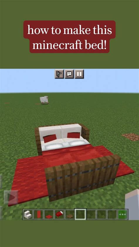 How To Make A Minecraft Bed