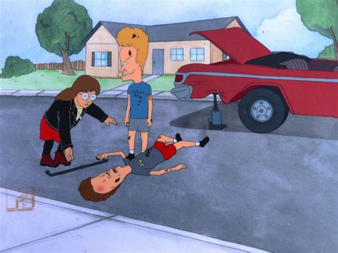 Beavis And Butt Head W Daria Original Animation Production Cel W