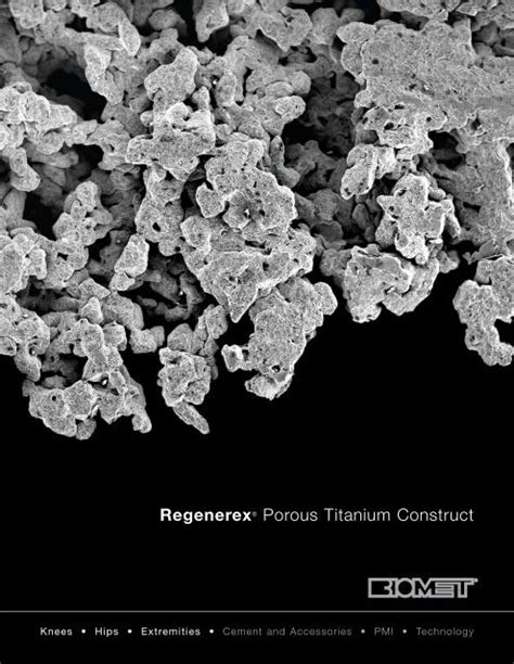 RegenerexÂ® Porous Titanium Construct Biomet