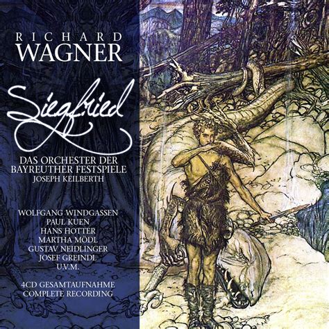 ‎wagner Siegfried Complete Recording Rec 1953 In Bayreuth Album