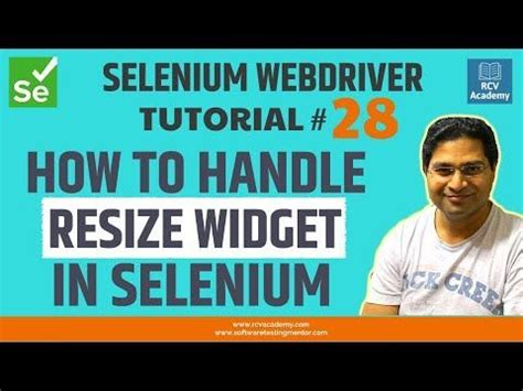 In This Selenium Webdriver Tutorial We Will Learn How To Handle Resize