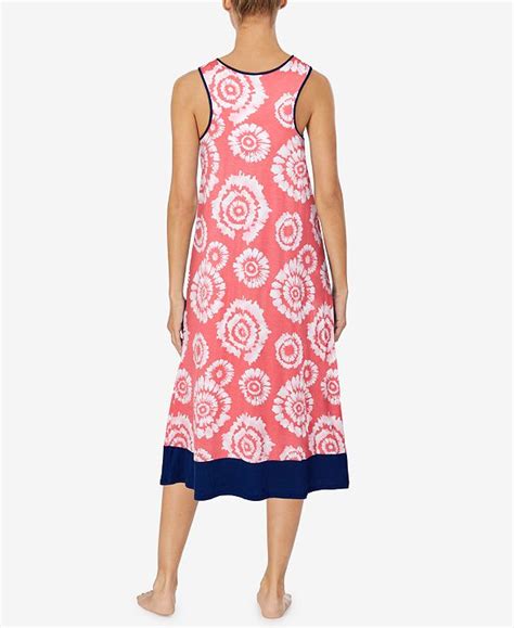 Cuddl Duds Sleeveless Printed Nightgown And Reviews Bras Panties