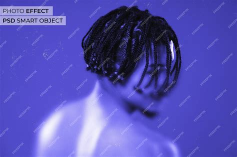 Premium Psd Traslucent Glass Photo Effect