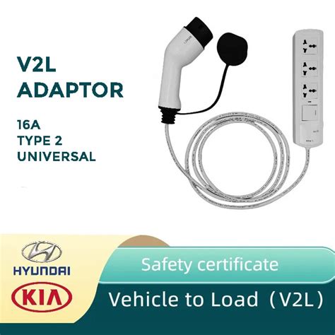 Jual Adaptor V2l Mobil Listrik Type 2 To Universal Socket 16a 220v