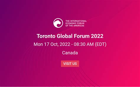 Toronto Global Forum 2022