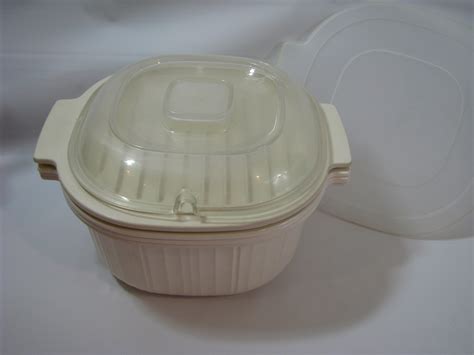 6 Pc Rubbermaid Microwave Cookware Stack Cooker 1 And 3 Qt Etsy