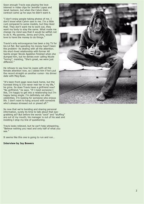 Xx Xx Unknown Magazine Travis The Reluctant Pin Up P Travis Fimmel Pin Up Magazine