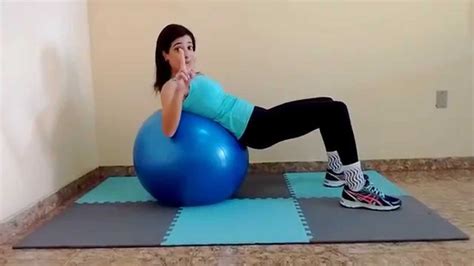 Exercicios Com Bola De Pilates Para Emagrecer Exerc Cios Para Dor Na