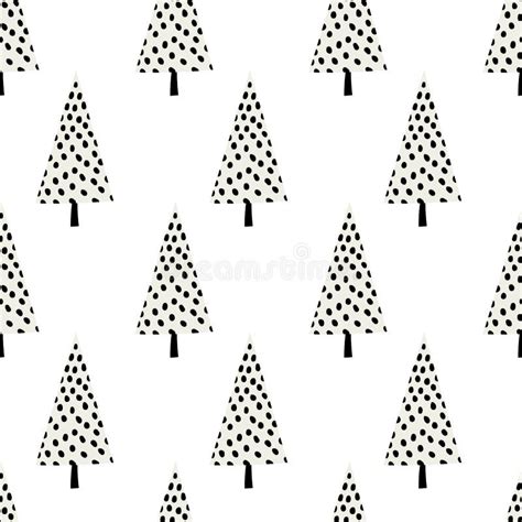 Seamless Tree Pattern Stock Illustration Illustration Of Wrap