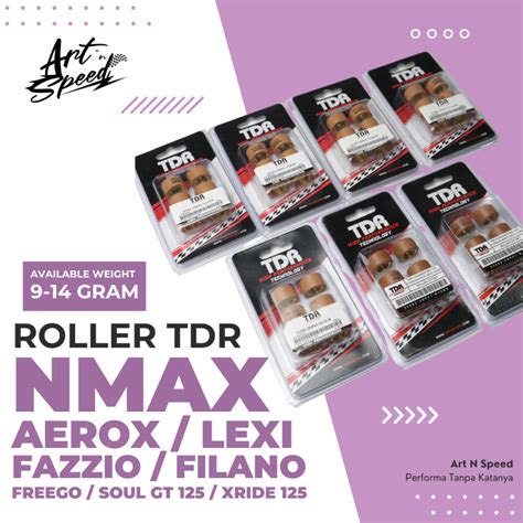 Jual Roller Tdr Nmax Aerox Lexi Fazzio Filano Freego Shopee