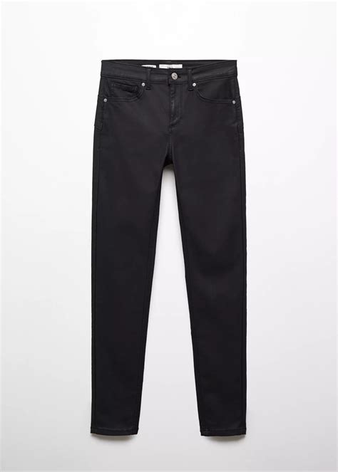 Jeans Skinny Push Up Encerados Mujer Mango Outlet España Península