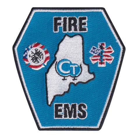 Caribou Tech Center Fire Ems Patch