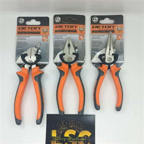 Jual Tang Deton Tang Kombinasi Tang Potong Tang Cucut 6 Inch Anti Karat