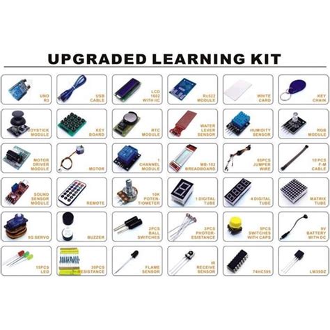 Arduino Upgraded Learning Kit Vývojový starter kit UNO R3