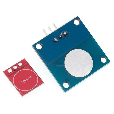 5pcs Ttp223 Touch Key Switch Module Touching Button Self Lockingno