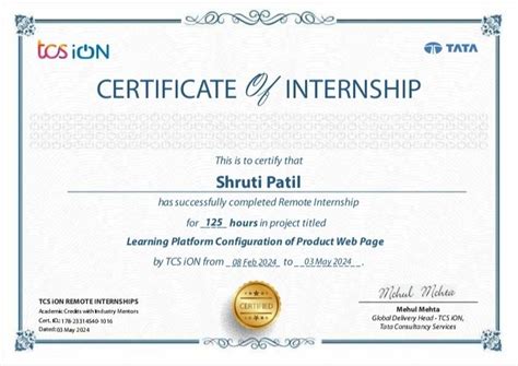 Shruti Patil On Linkedin Tcsion Digitallearning