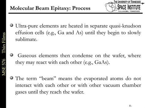 Molecular Beam Epitaxy2 Ppt