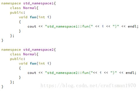 C11新特性79 内联命名空间inline Namespace Csdn博客