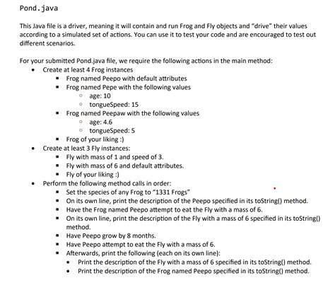 Solved Solution Description Create Files The Files Fly Java Chegg