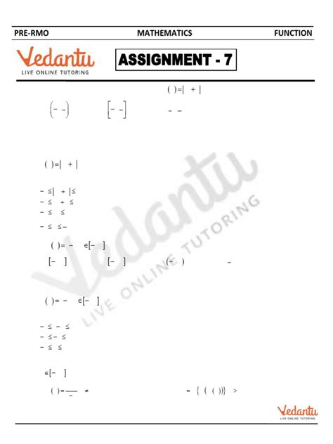 function answer assignment 7 pdf function mathematics mathematical logic
