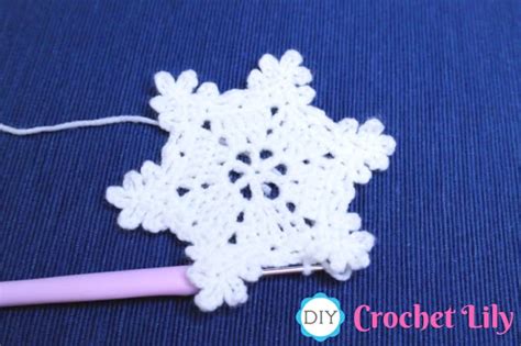 DIY Crochet Lily Crochet How to Сrochet a Snowflake DIY Step by