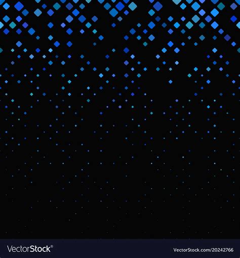 Geometrical Diagonal Rounded Square Pattern Vector Image