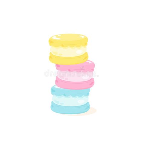 Colorful Macaron Sweet Stock Vector Illustration Of Decorative 341239714