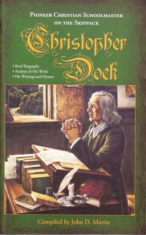Christopher Dock Sermon On The Mount Publishing