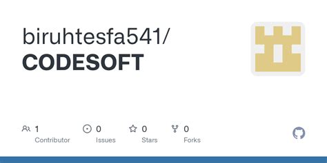 Github Biruhtesfa541codesoft