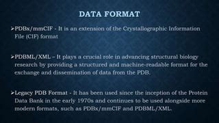 Protein Data Bank PDB Bioinformatics PPT