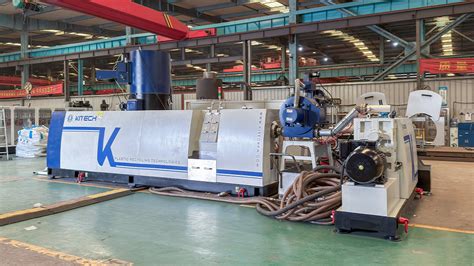 Double Stage Compaction Water Ring Pelletizing With Self Cleaning Laser